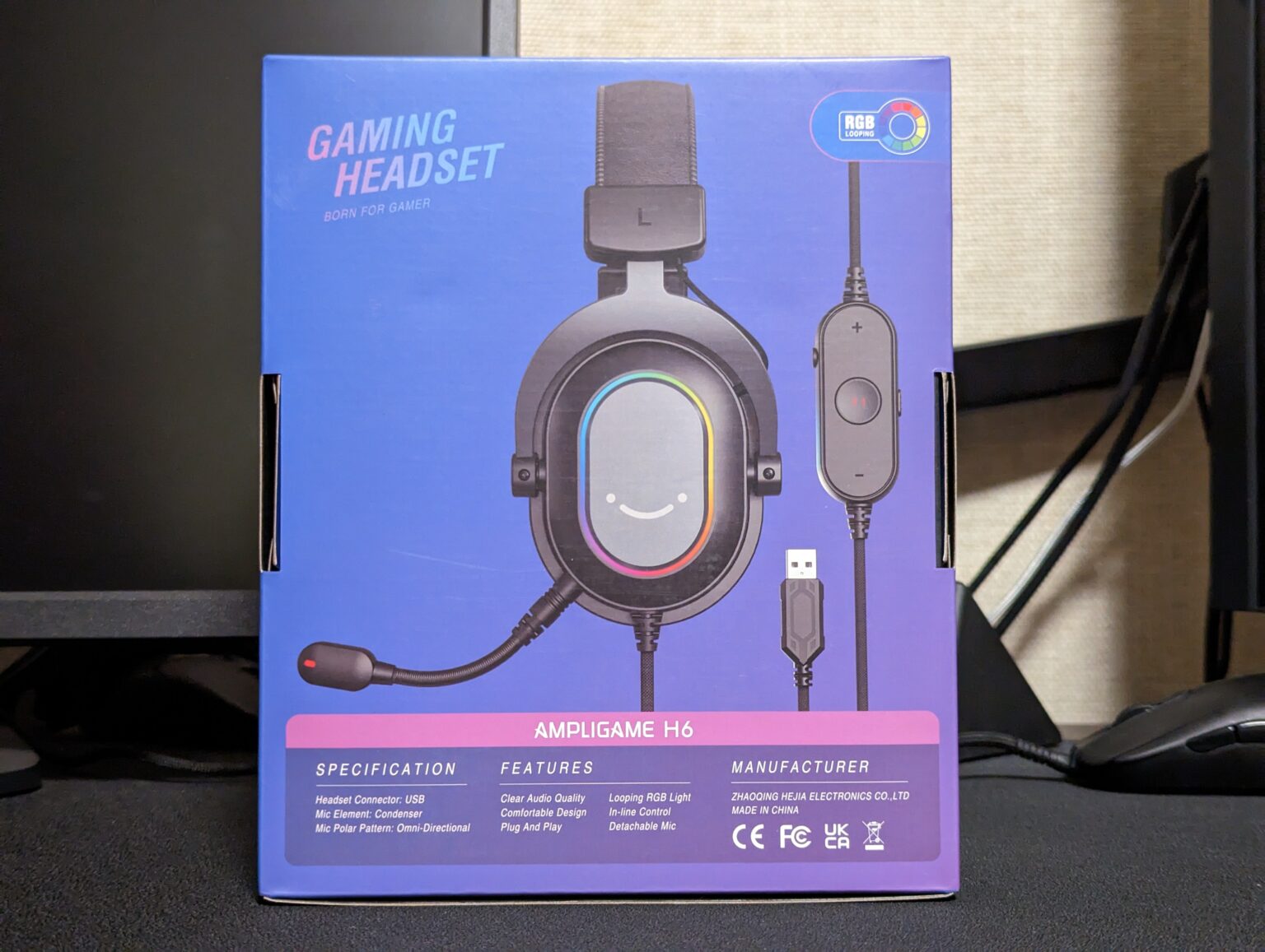 【FIFINE AmpliGame H6】レビュー。EQが選択可能なDACと高音質なマイクを採用したコストパフォーマンスに優れたヘッドセット